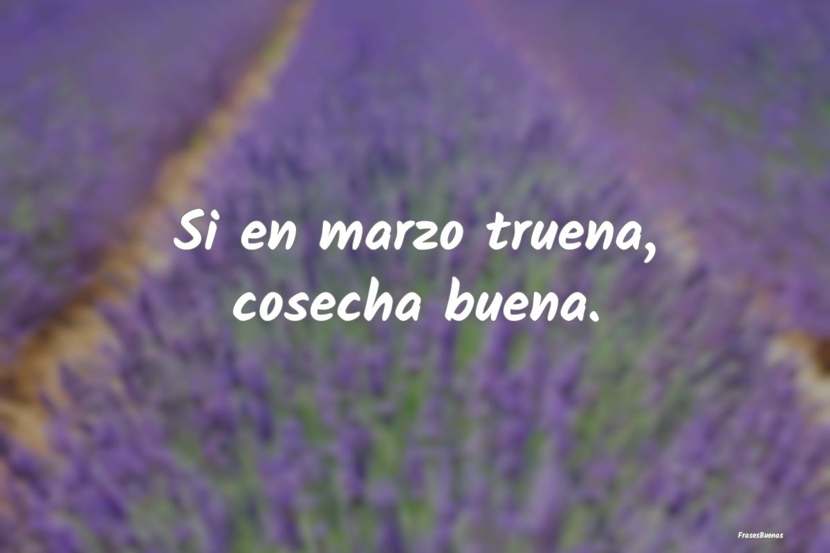 Frases de Marzo - FrasesBuenas